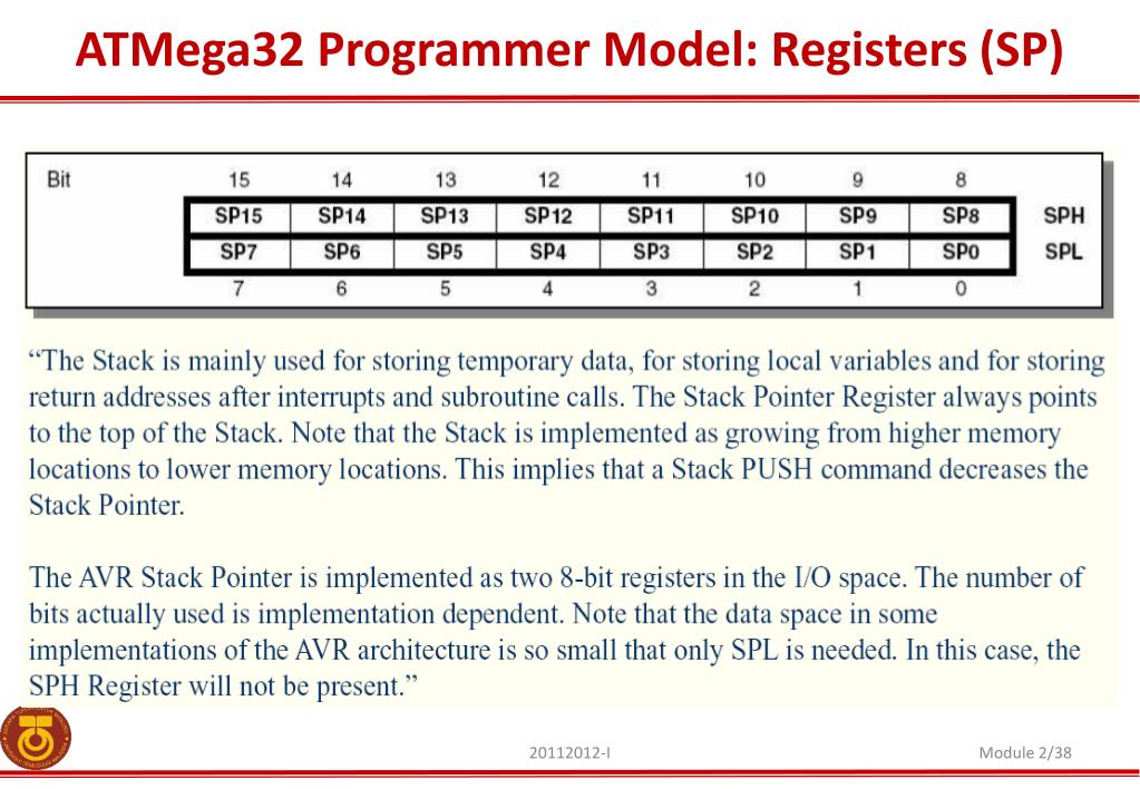 PPT - Introduction to AVR ATMega32 Architecture PowerPoint Presentation ...