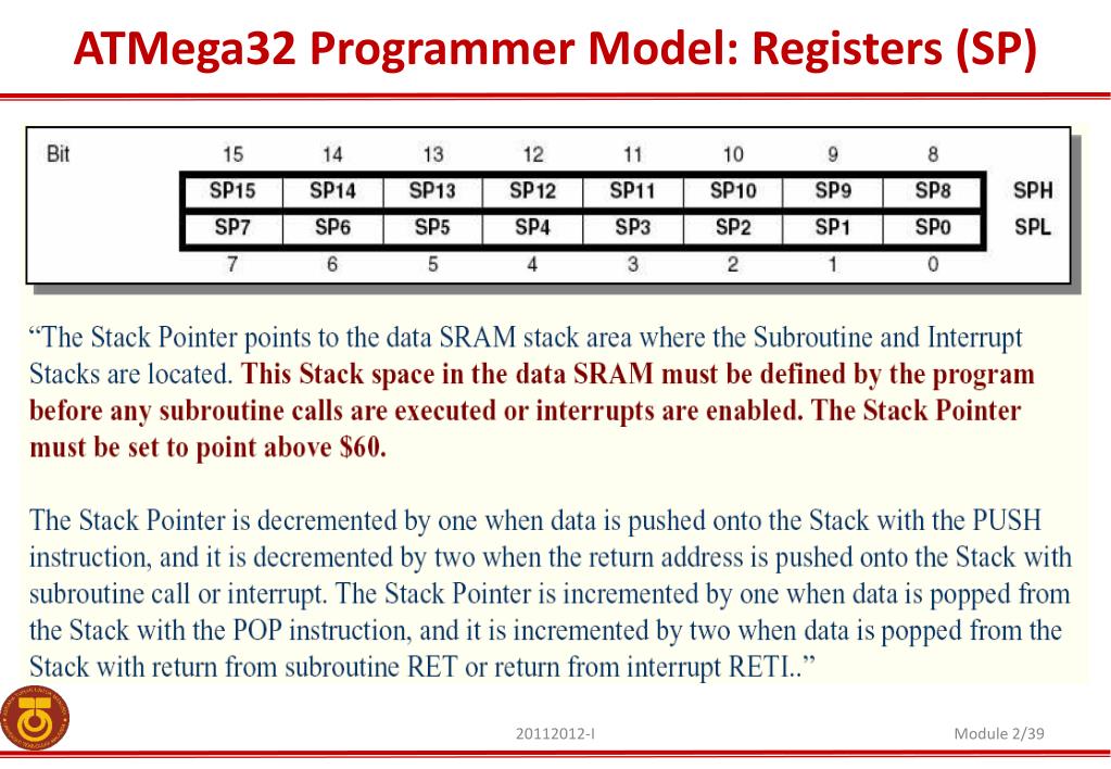 PPT - Introduction to AVR ATMega32 Architecture PowerPoint Presentation ...