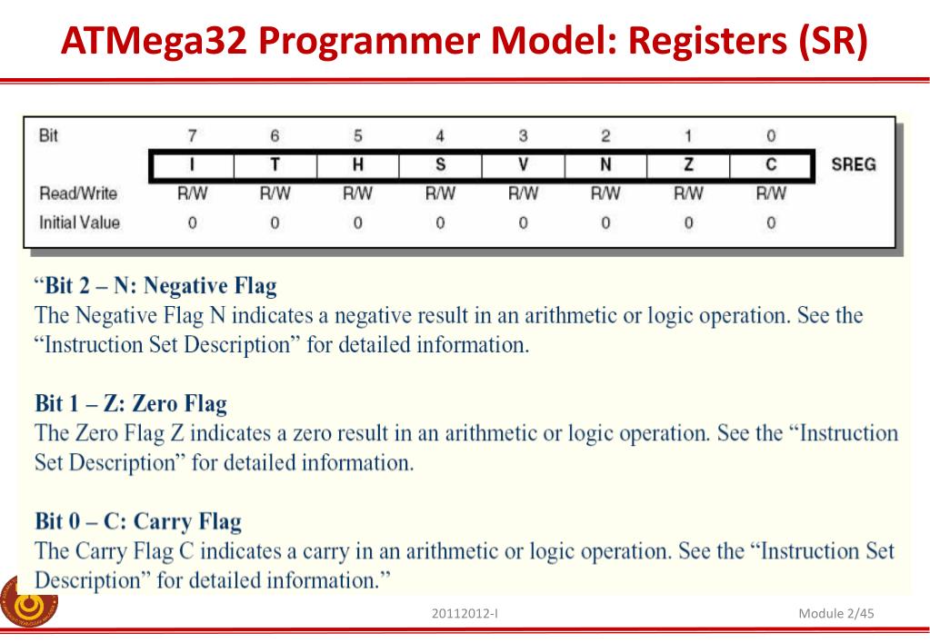 PPT - Introduction to AVR ATMega32 Architecture PowerPoint Presentation ...
