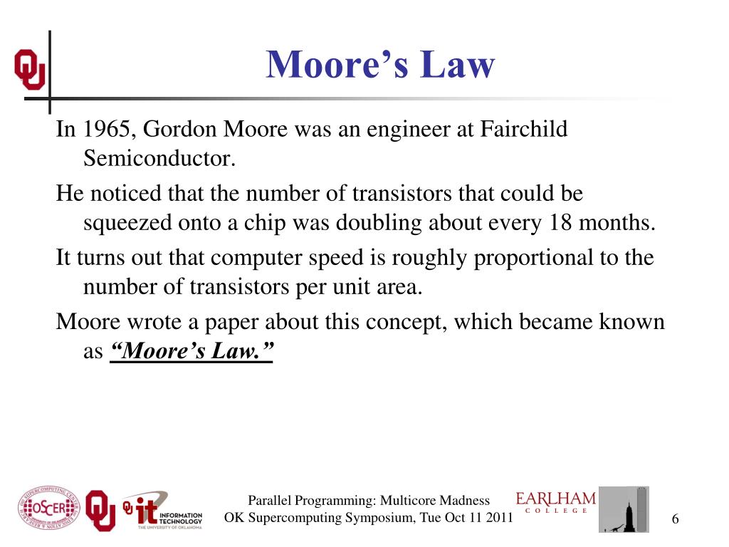 Ppt Parallel Programming And Cluster Computing Multicore Madness Powerpoint Presentation Id
