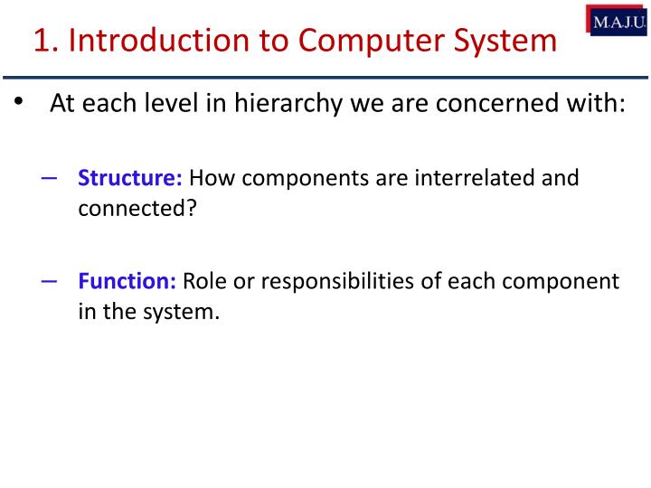 PPT - Introduction to Computer Architecture (Section-2) PowerPoint ...