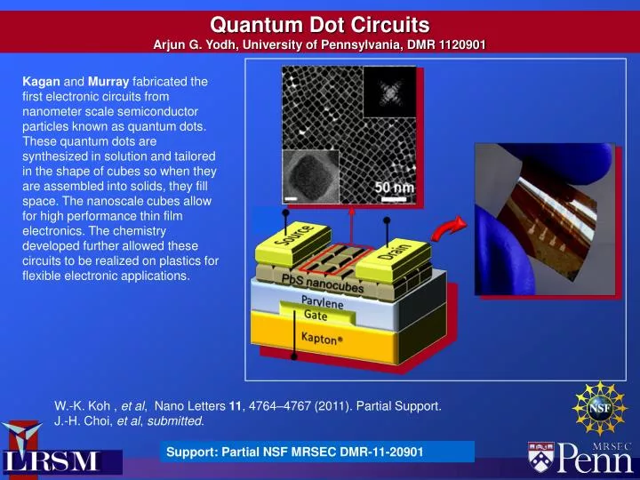 PPT - Support: Partial NSF MRSEC DMR-11-20901 PowerPoint Presentation ...
