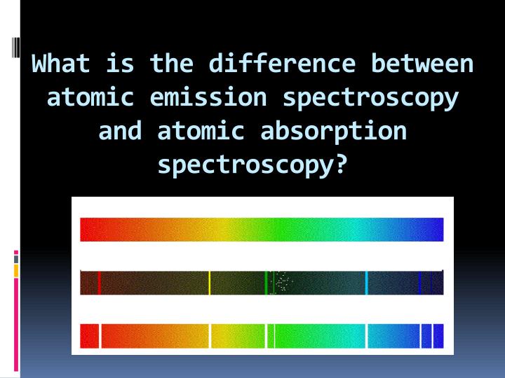 PPT - Atomic emission spectroscopy PowerPoint Presentation - ID:1587858