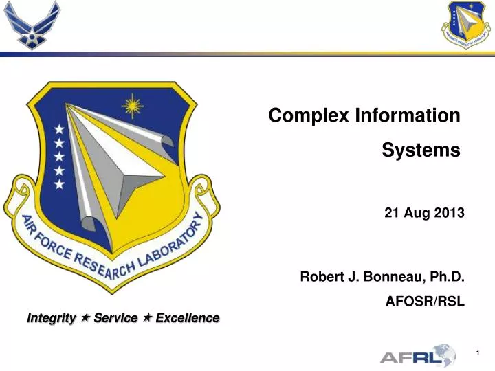 PPT - Complex Information Systems PowerPoint Presentation, free ...