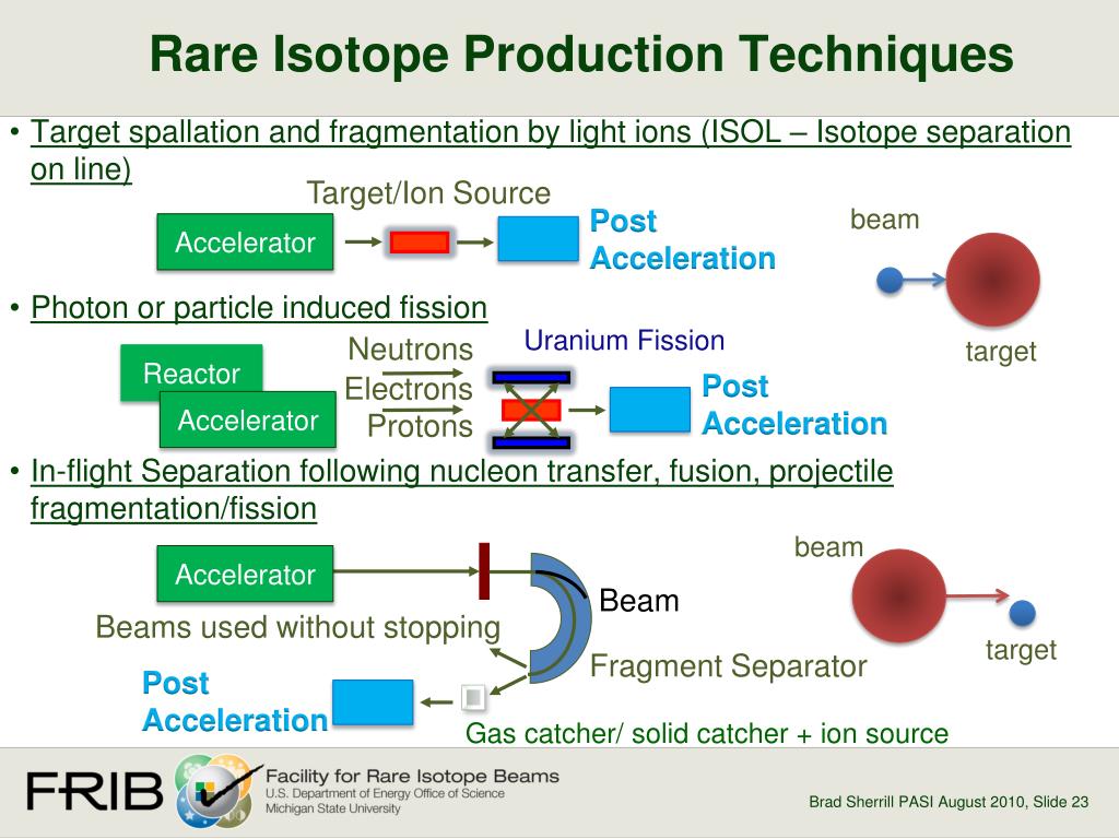 PPT - Pan-American Advanced Studies Institute on Rare Isotopes: Rare ...