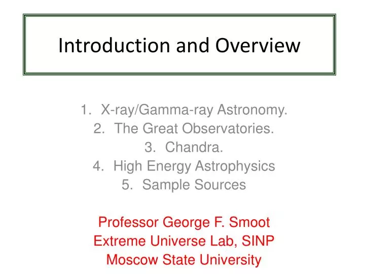 PPT - Introduction and Overview PowerPoint Presentation, free download ...