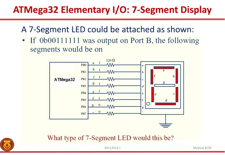 PPT - AVR ATMega32 Elementary Input / Output PowerPoint Presentation - ID:1588661