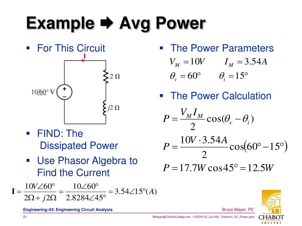 PPT - Bruce Mayer, PE Licensed Electrical & Mechanical Engineer BMayer ...