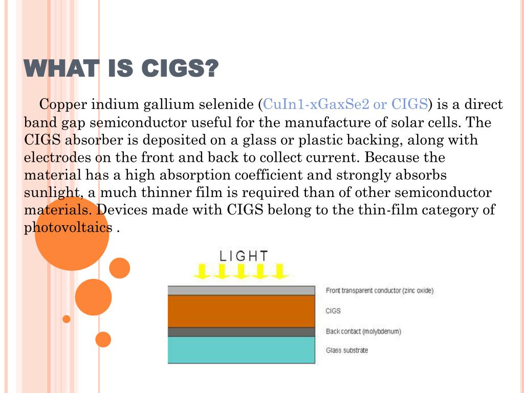 PPT - Copper indium gallium selenide solar cells (CIGS) PowerPoint ...