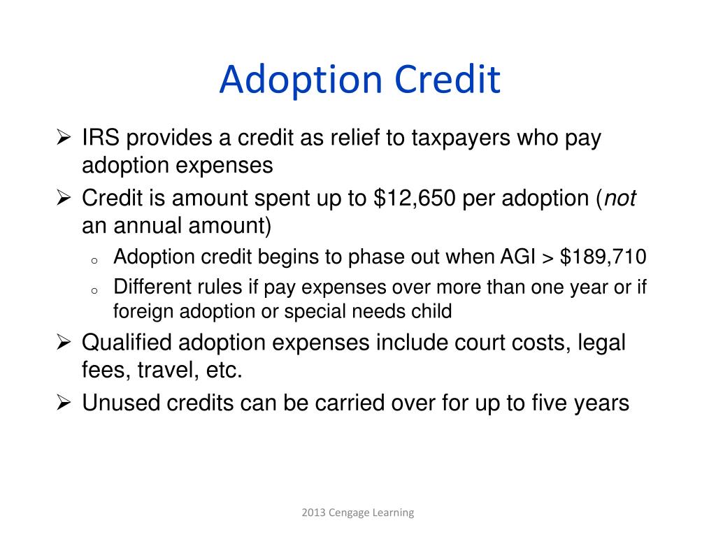PPT - Tax Credits Explained: Essential Benefits for 2013 Taxpayers ...