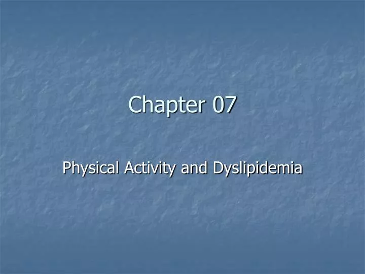 PPT - Chapter 07 PowerPoint Presentation, free download - ID:1589728