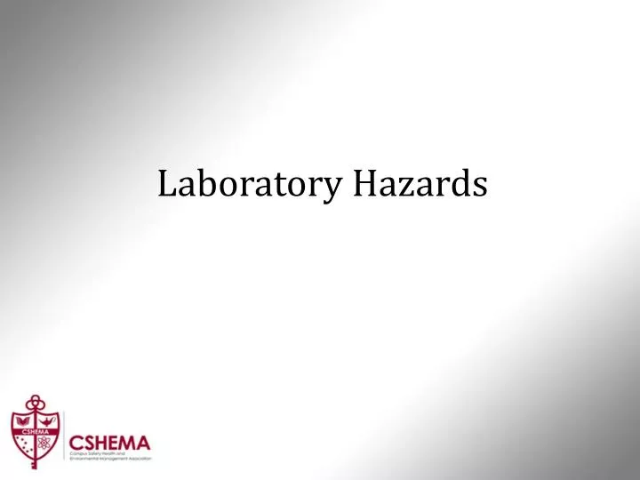 PPT - Laboratory Hazards PowerPoint Presentation, free download - ID ...
