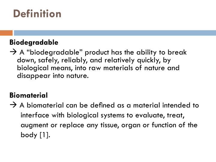 PPT - BIODEGRADABLE POLYMER PowerPoint Presentation - ID:1589892