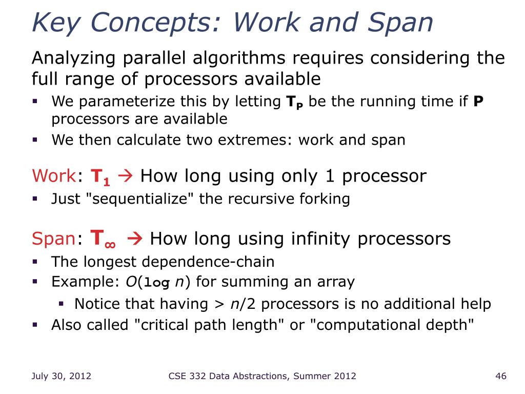 Ppt Cse 332 Data Abstractions Introduction To Parallelism And Concurrency Powerpoint