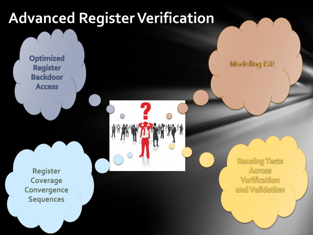 PPT - Switch the Gears of the UVM Register Package to cruise through ...