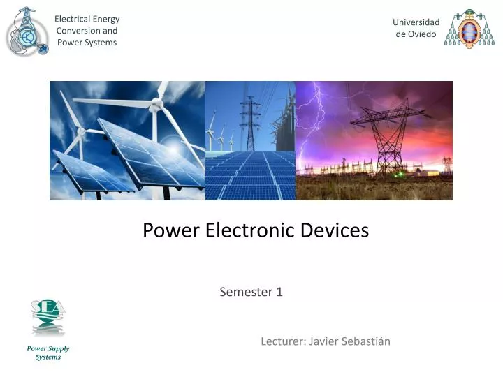 PPT - Power Electronic Devices PowerPoint Presentation, free download ...