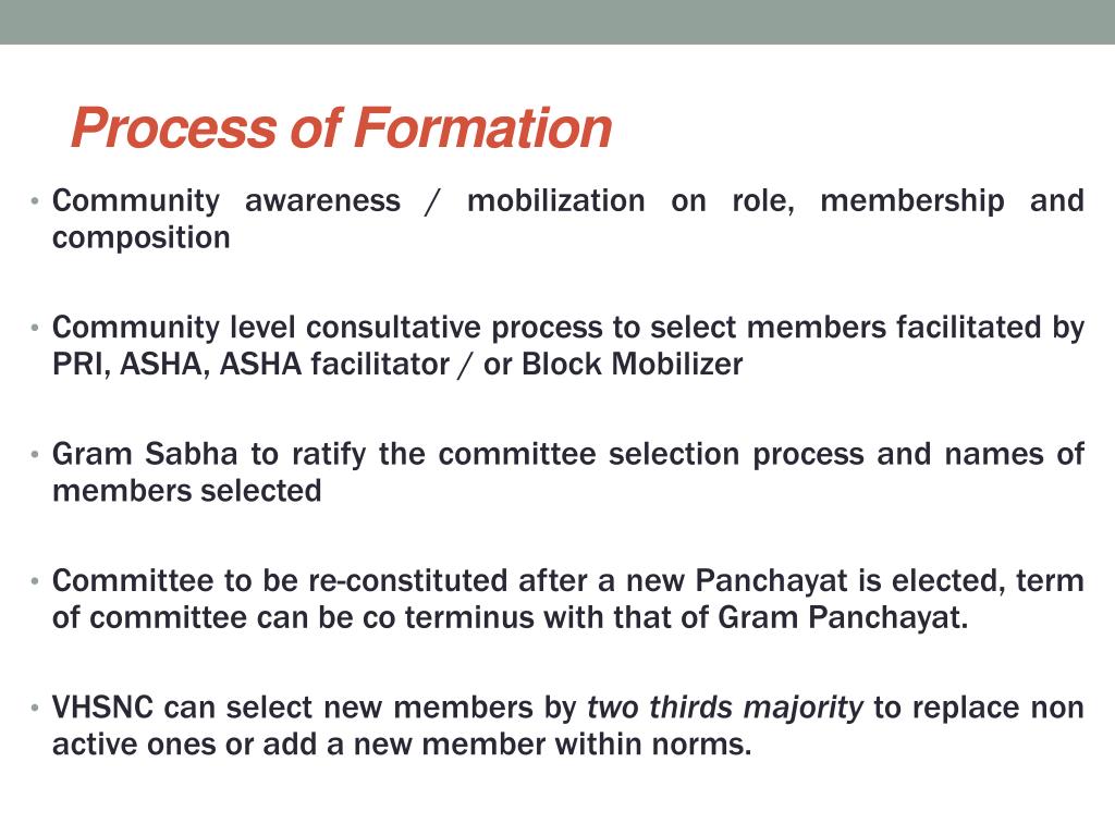 PPT - Village Health Sanitation and Nutrition Committees PowerPoint ...