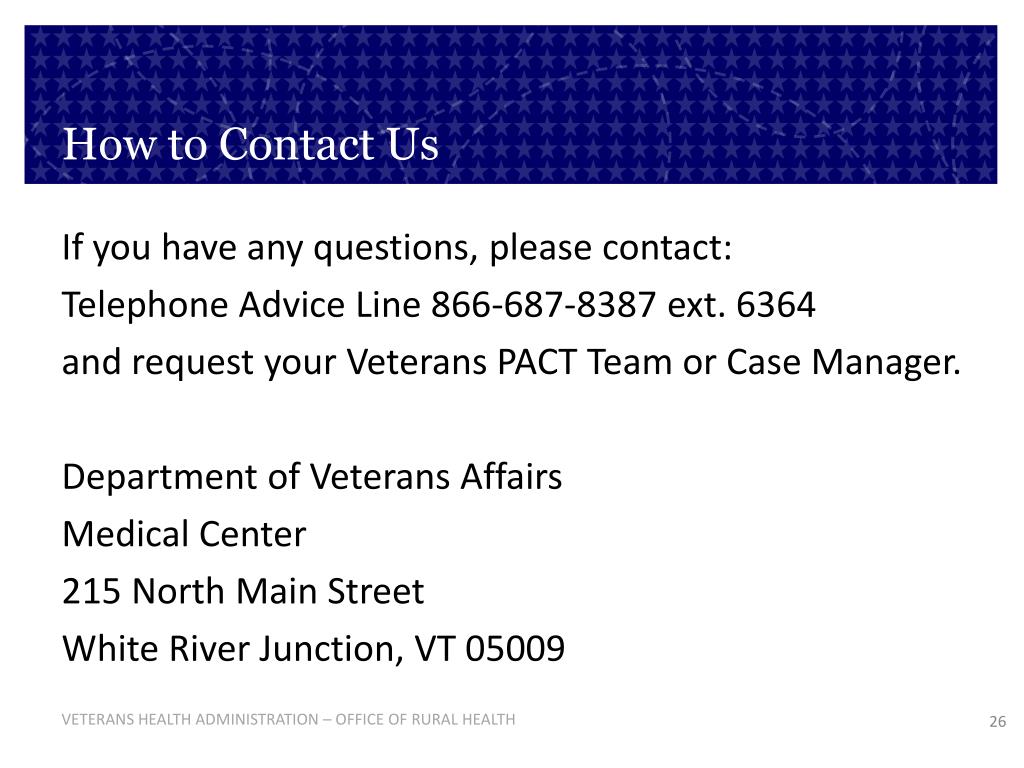 PPT - Partnering to Improve Veterans’ Health Care PowerPoint ...