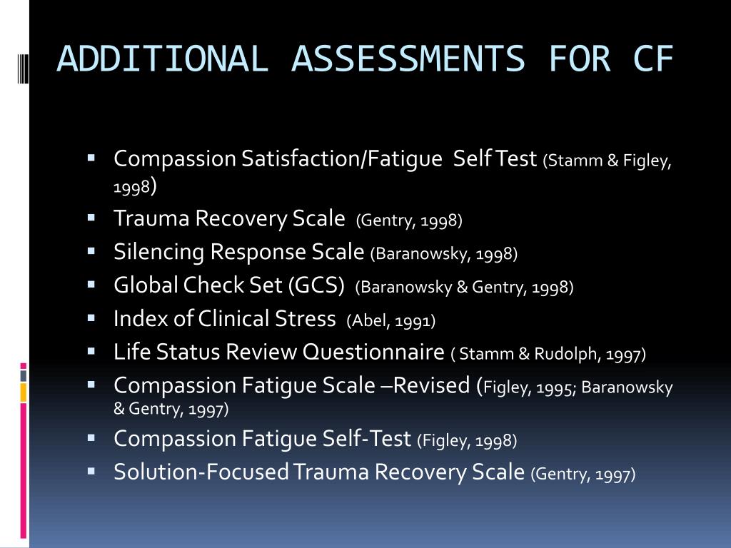 PPT - COMPASSION FATIGUE IN SCHOOL COUNSELORS Caring for the Caregivers ...