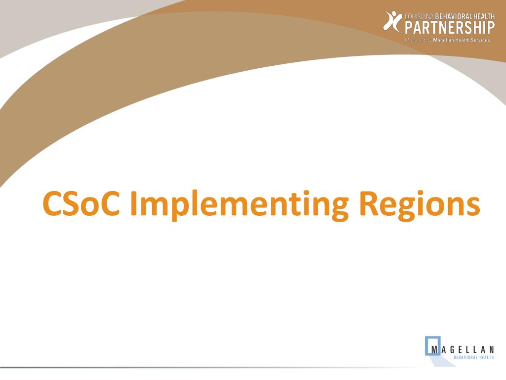 PPT - Accessing Services Through the Louisiana Behavioral Health ...