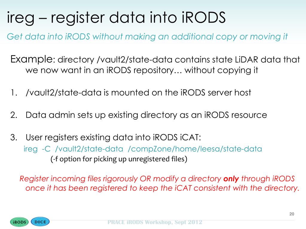 PPT - iRODS Tutorial Basic Usage and Hands-On Training PowerPoint ...