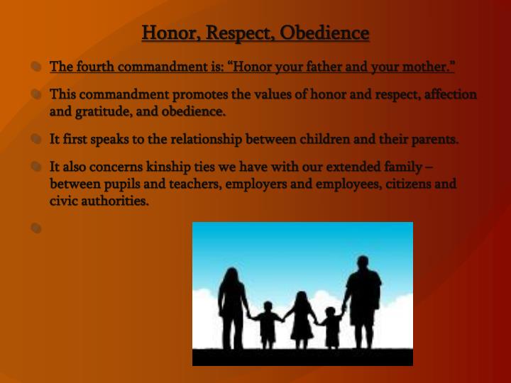 PPT - Chapter 6: The Fourth Commandment: Loving the Family–Review ...