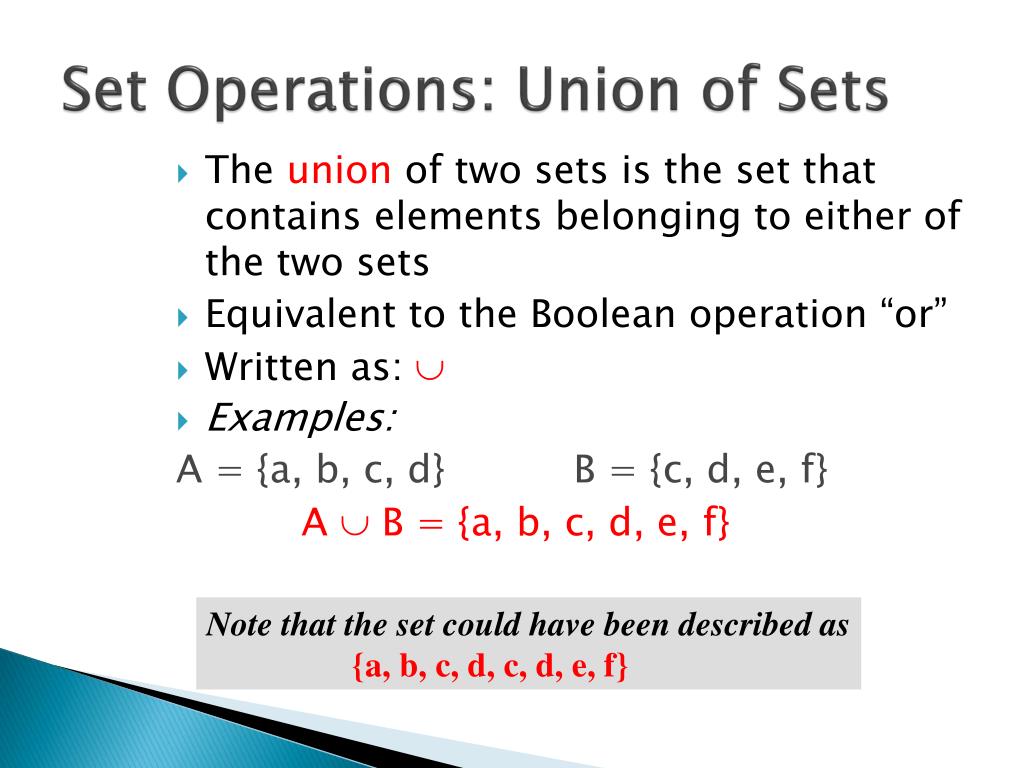 PPT - Set Operations PowerPoint Presentation, free download - ID:1592516 PPT - Set Operations PowerPoint Presentation, free download - ID:1592516