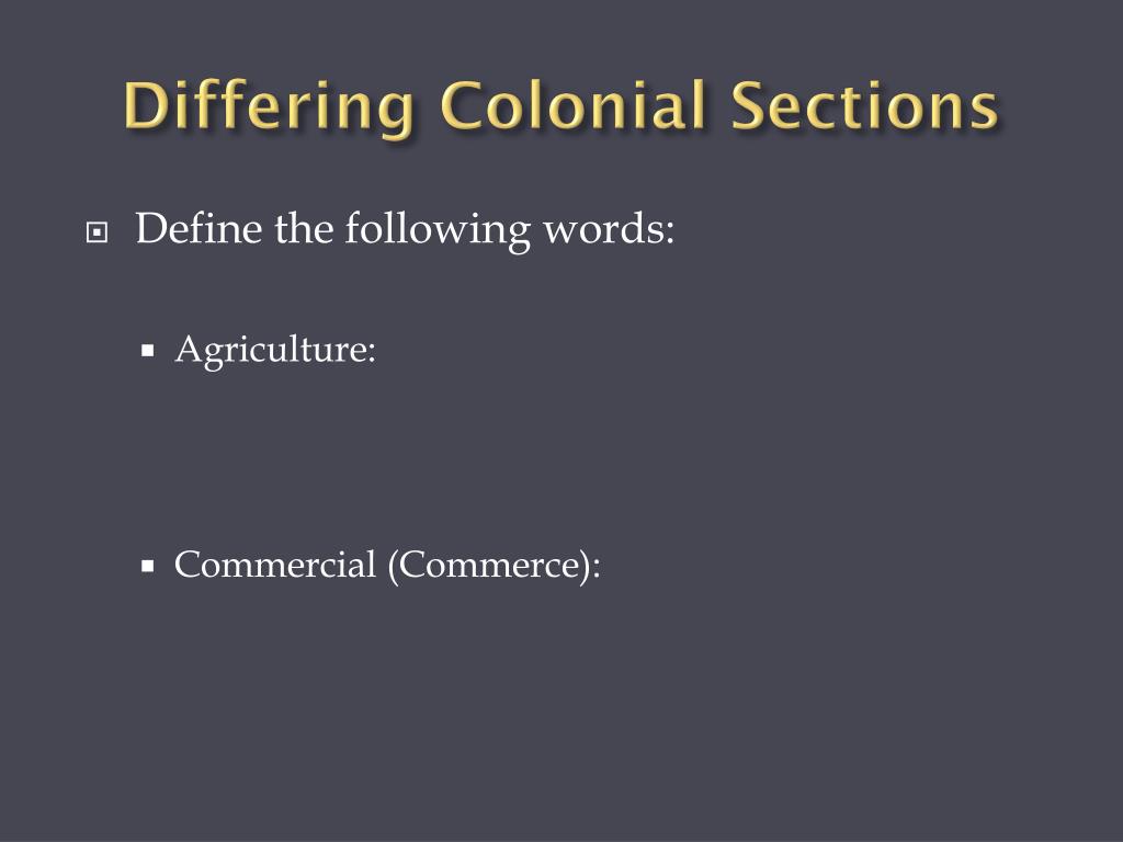 PPT - Settling North AMerica : The Colonial Roots of Government in ...