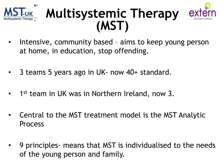 PPT - Multisystemic Therapy: A positive and strength-focused use of the ...