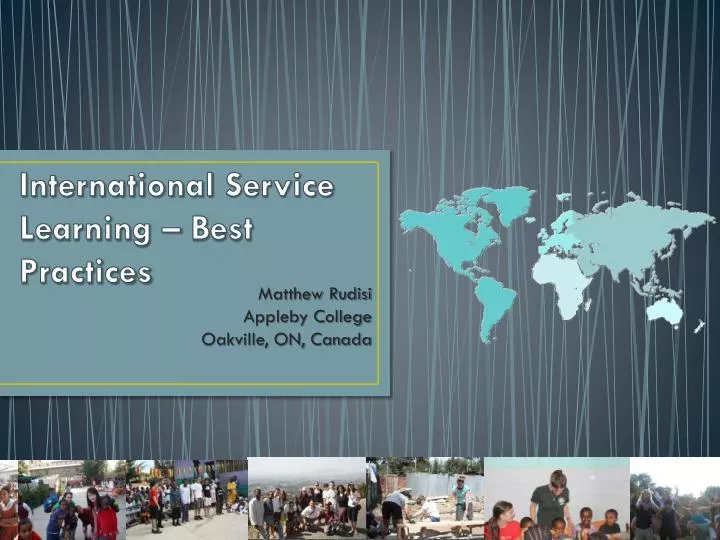 PPT - International Service Learning – Best Practices PowerPoint ...