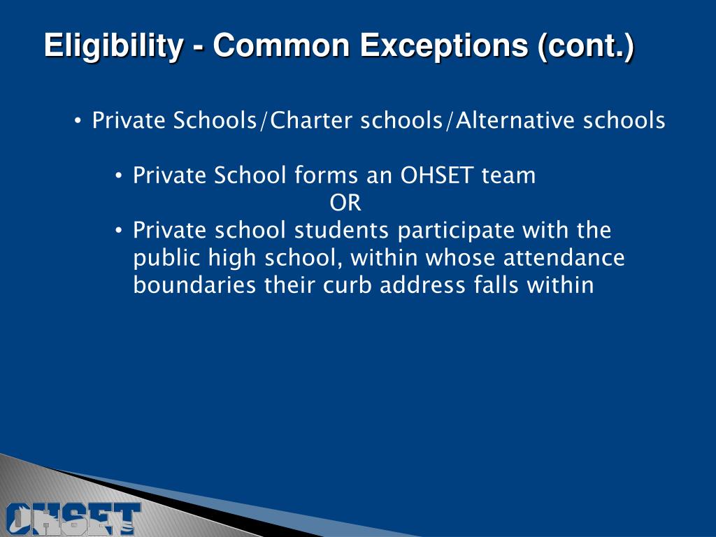 PPT - OHSET Excellence in Equestrian Athletics PowerPoint Presentation ...