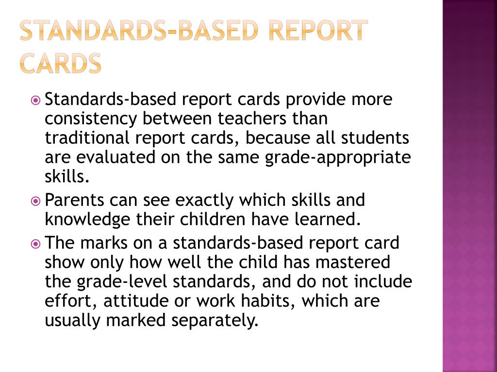PPT - Montville Township Public Schools Elementary Report Cards ...