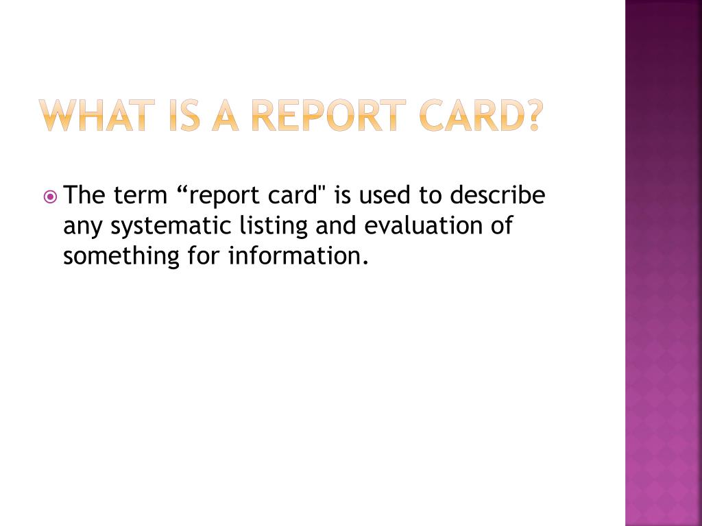PPT - Montville Township Public Schools Elementary Report Cards ...