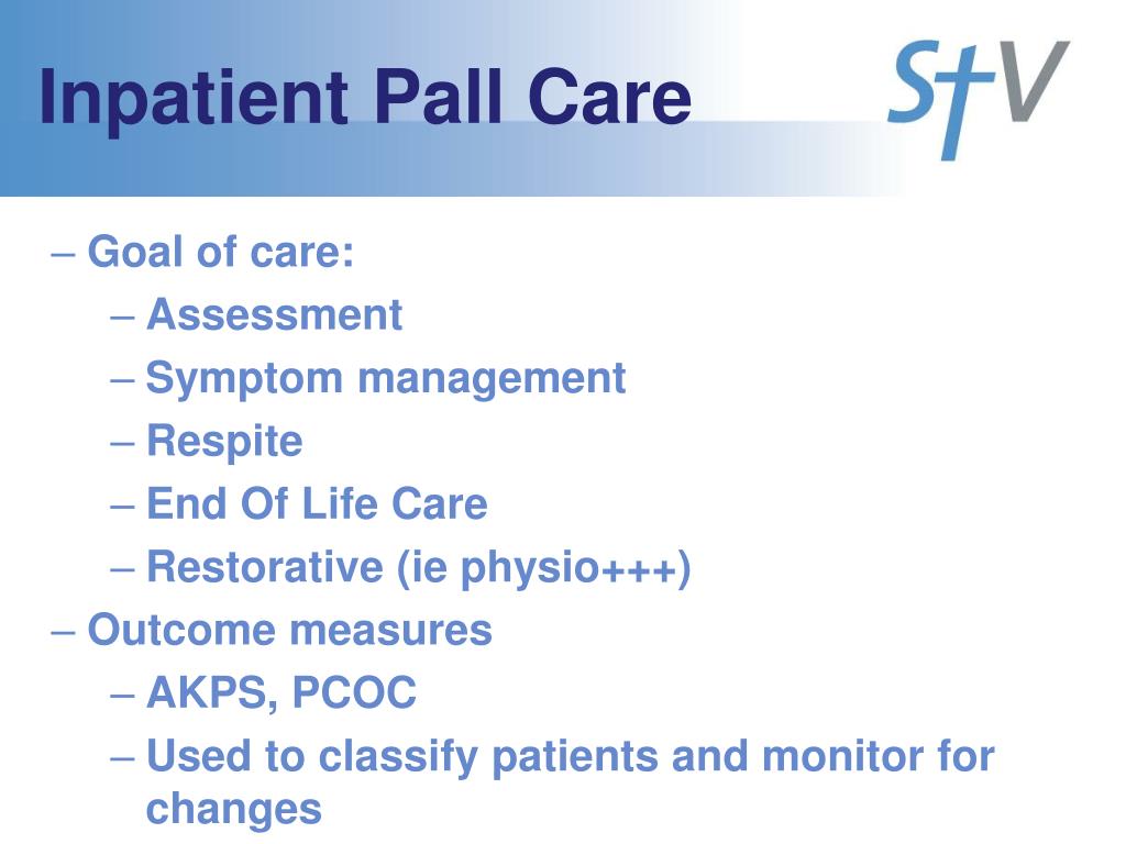 PPT - Physiotherapy in Palliative Care Claire Jacobs, Physiotherapist ...