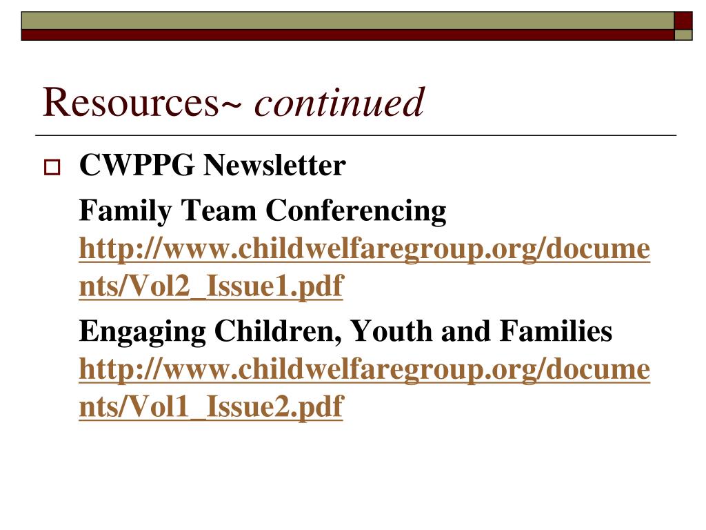 PPT - Family Partnership Meetings PowerPoint Presentation, free ...