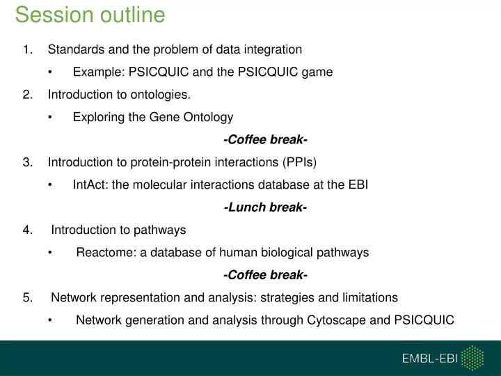 PPT - Session outline PowerPoint Presentation, free download - ID:1593358