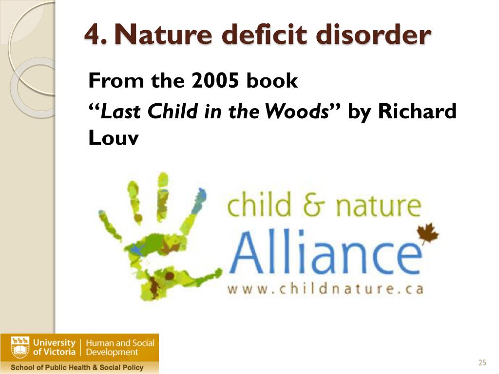PPT - Nature, Recreation, Arts and the Health of Children in Cities ...