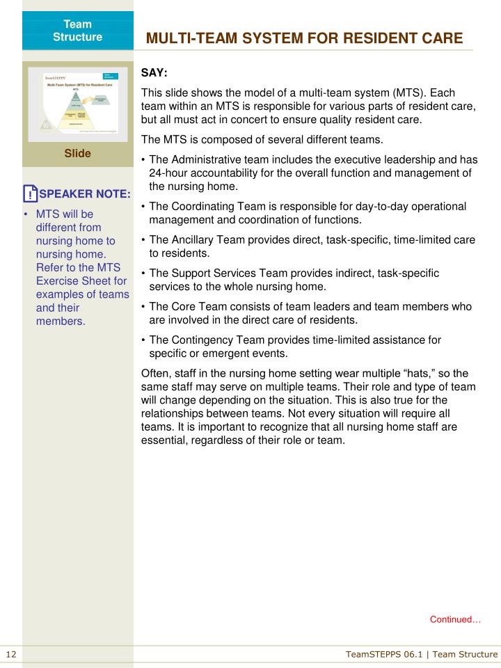 PPT - TEAM STRUCTURE PowerPoint Presentation - ID:1594028