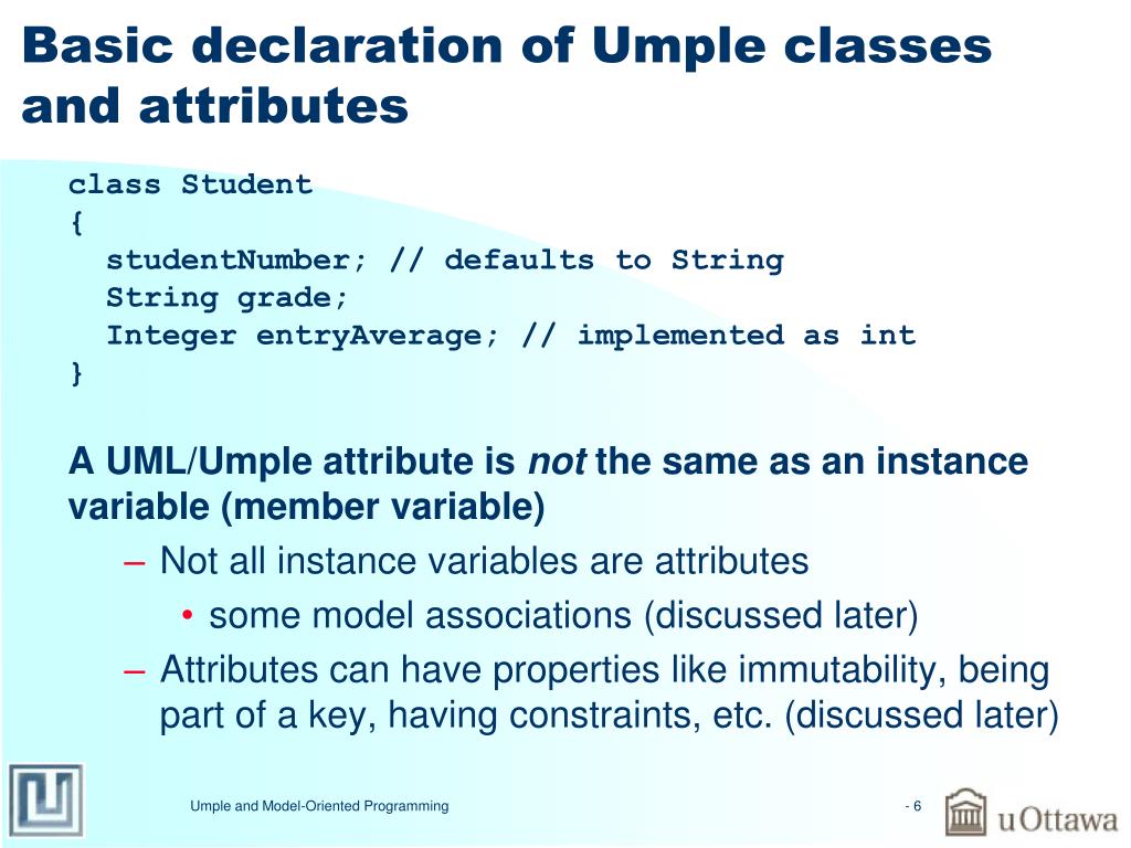 Ppt Umple And Model Oriented Programming A Short Tutorial Powerpoint Presentation Id1594099