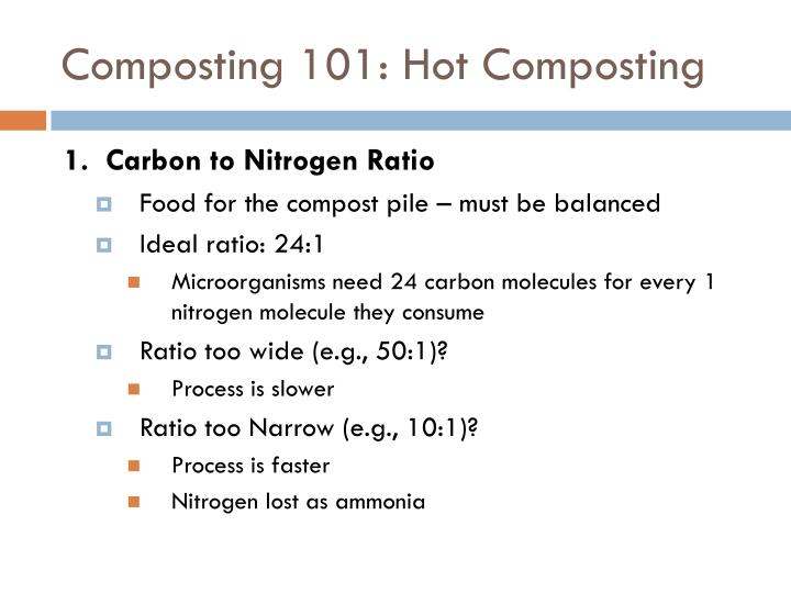 PPT - Composting 101 PowerPoint Presentation - ID:1594419