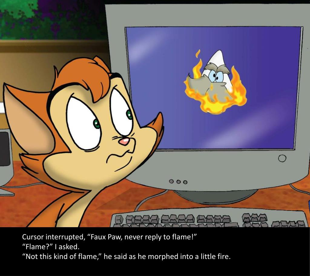 PPT - I’m Faux Paw the Techno Cat, and this is my cousin Ernie. He ...