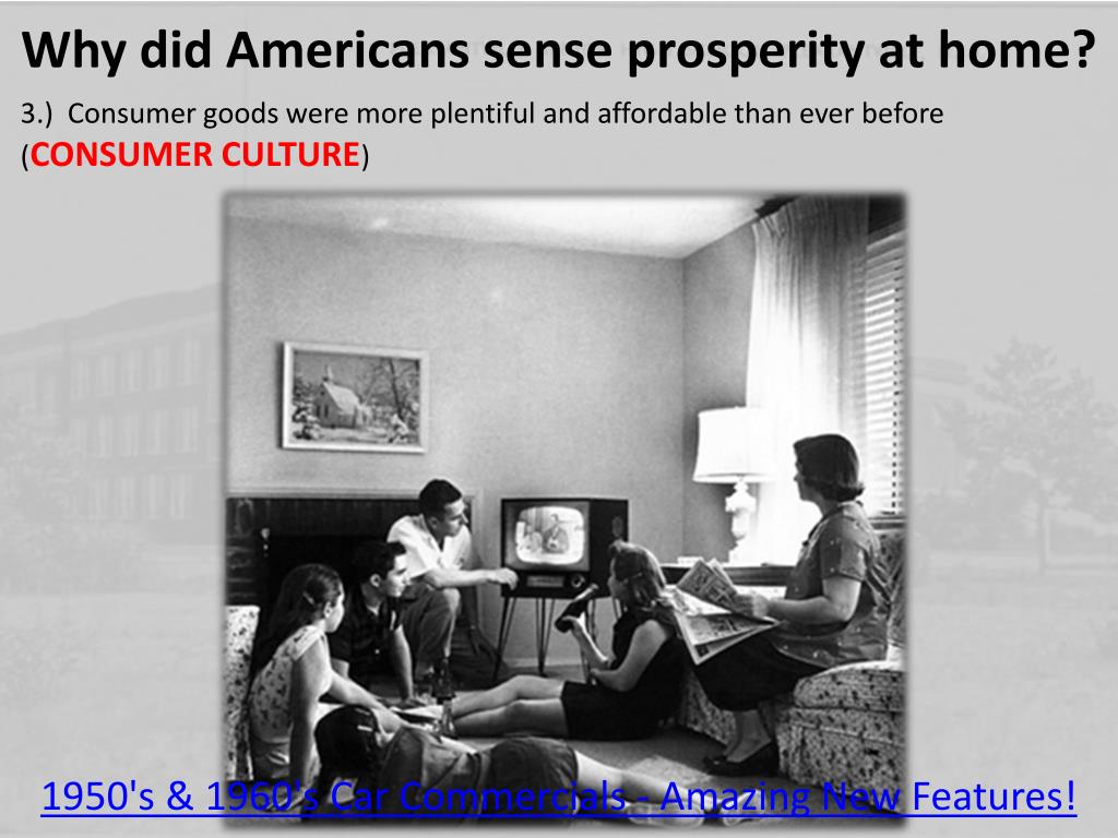 PPT - Post-War Prosperity: The 1950s Baby Boom and Growth of the ...