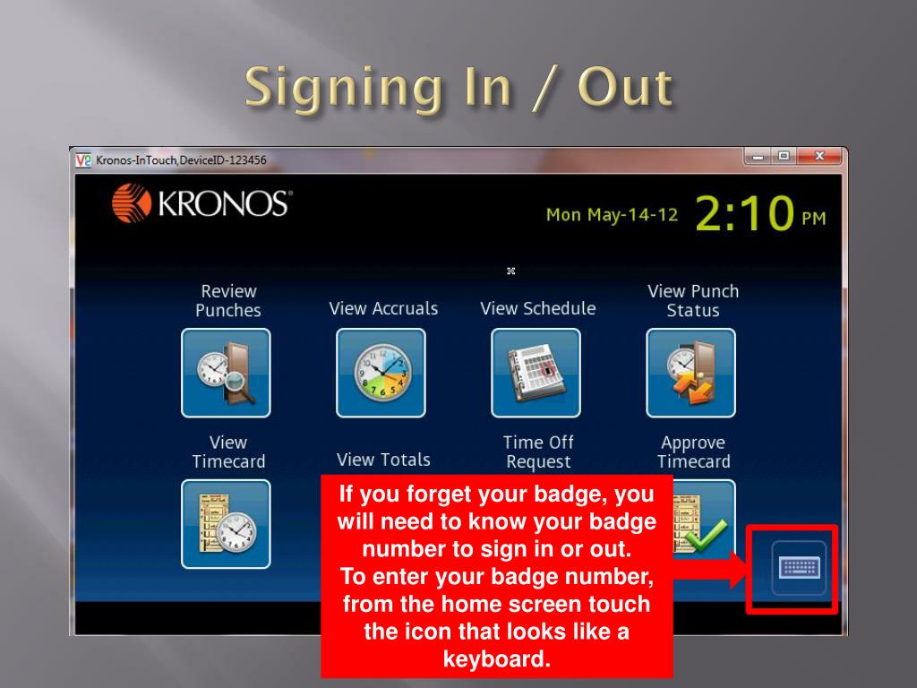 PPT - ODOT Employee Intouch device training PowerPoint Presentation ...