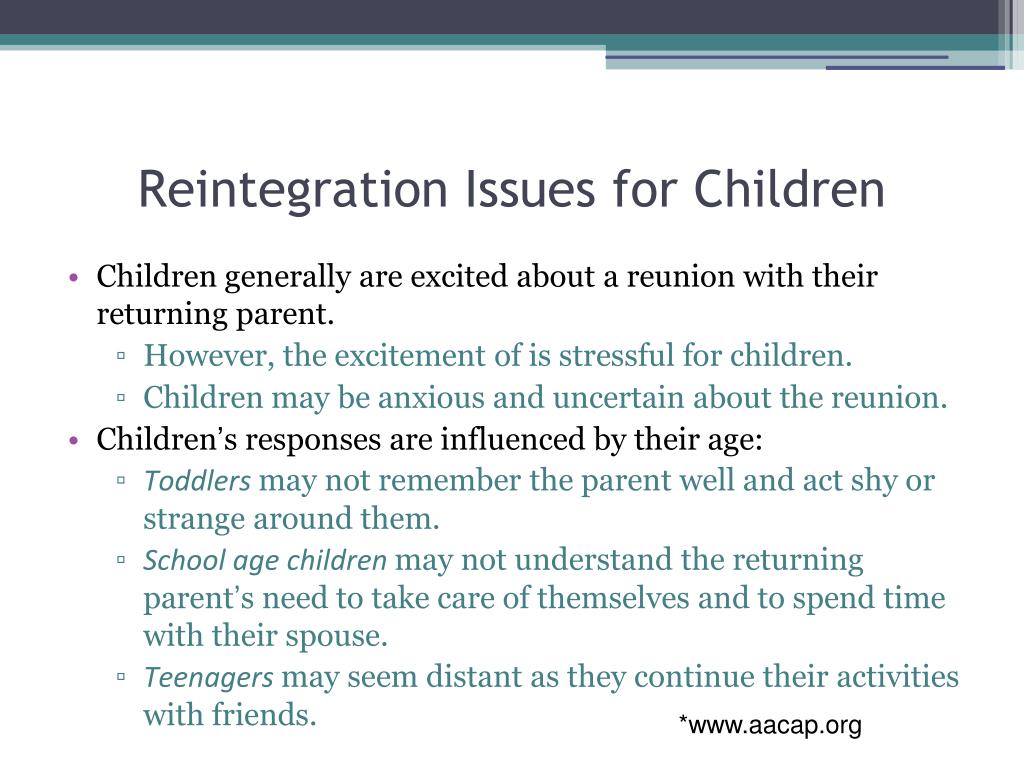 PPT - Helping Children and Families Cope with the Impact of Military ...