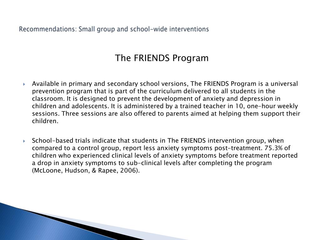 PPT - Late Childhood and Adolescent Anxiety Disorders PowerPoint ...