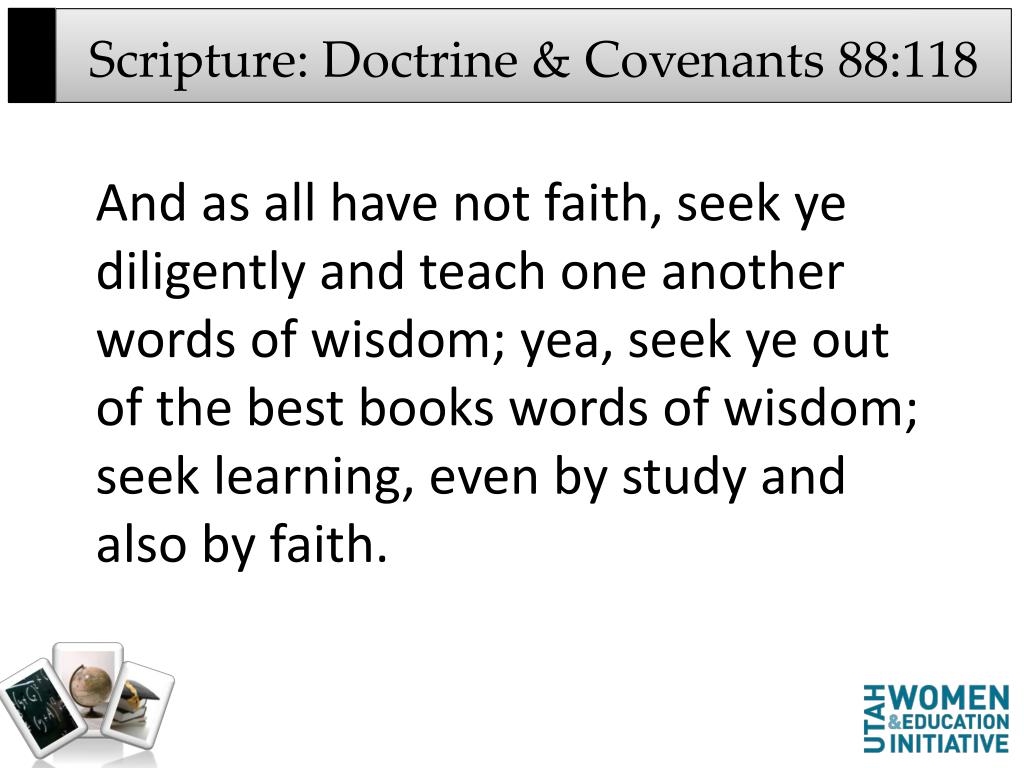 PPT - LDS Quotes on the Importance of a College Education General and ...