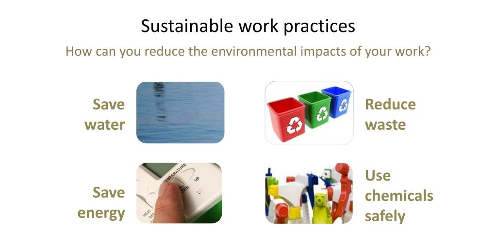 PPT - Sustainable work practices PowerPoint Presentation, free download ... PPT - Sustainable work practices PowerPoint Presentation, free download ...