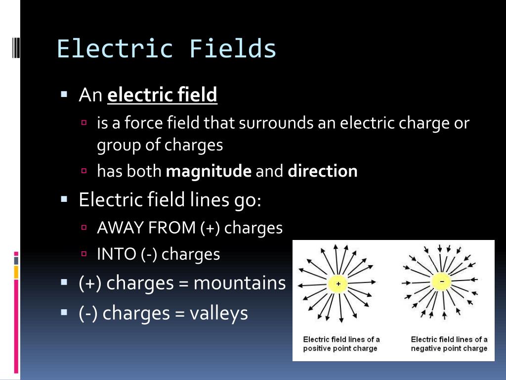 PPT - Electrostatics Review Electric Fields Electric Potential (Energy ...