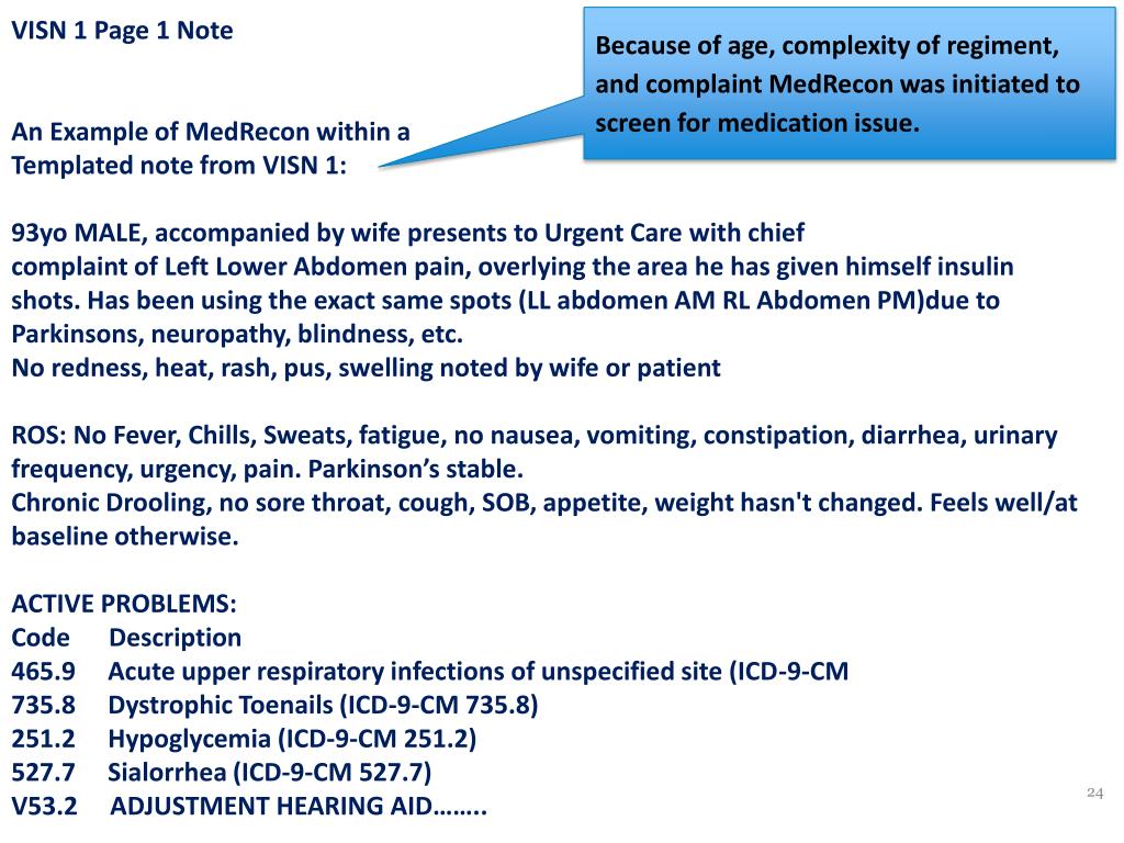 PPT - Patient Centered Medication Information Management and Medication ...