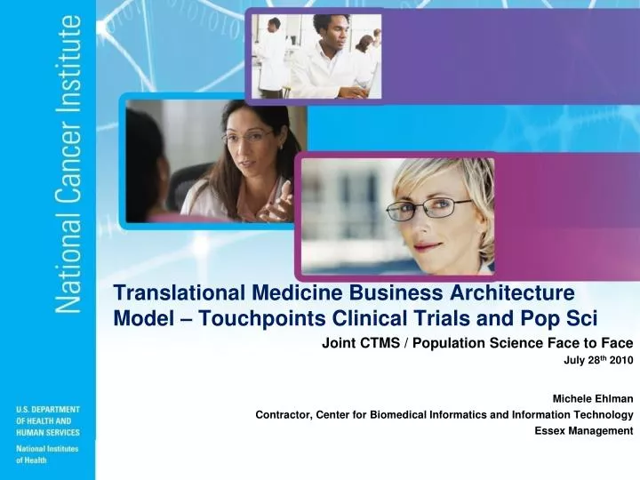 PPT - CTMS Face to Face February 4 th 2010 caBIG ® Biomedical Research ...